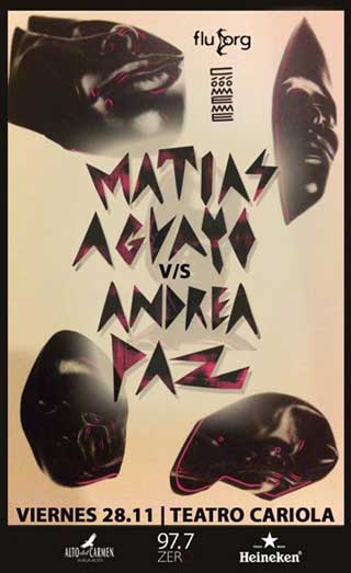 Matías Aguayo vs Andrea Paz - Recital | 800.cl